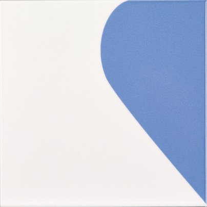 Revestimento Virgula Azul Celeste 15,5x15,5 Brilho Bold - Portobello
